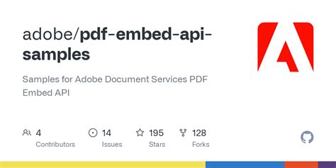 github adobe pdf embed api samples samples for adobe document