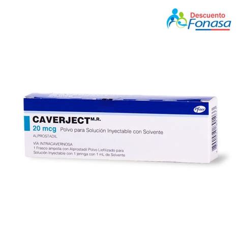 Caverject 20 Mcg X 1 Vial De Polvo Para Solución Inyectable Con