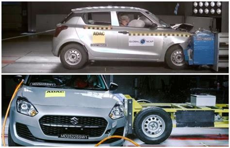 Maruti Swift Crash Test Ratings Compared Old Vs New