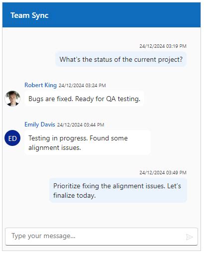 Introducing The New Blazor Chat Ui Component