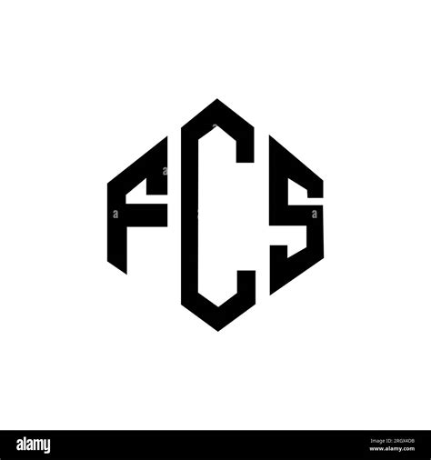 Fcs Letter Logo Design With Polygon Shape Fcs Polygon And Cube Shape Logo Design Fcs Hexagon