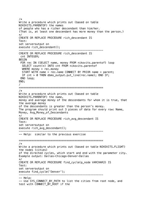 Db2 Practice 0 Sol Exercises And Solutions Recap For Databases 2