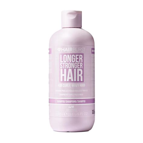 Hair Burst Longer Stronger For Curly And Wavy Hair Shampoo 350ml