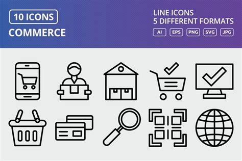Vector E Commerce Icon Set 2175839