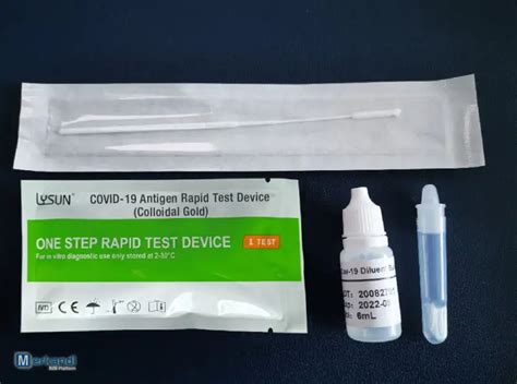 Lysun Antigen Rapid Test Kits Colloidal Gold Nasal Testing For