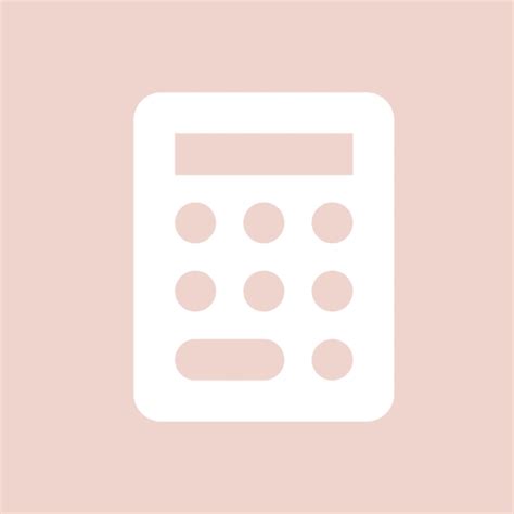 Calculator Icon Iphone Photo App Iphone App Design Iphone Icon