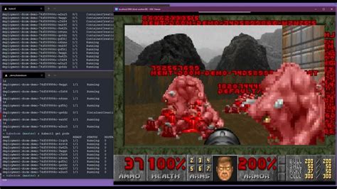 Learning Kubernetes Pods And Deployments With Doom Youtube