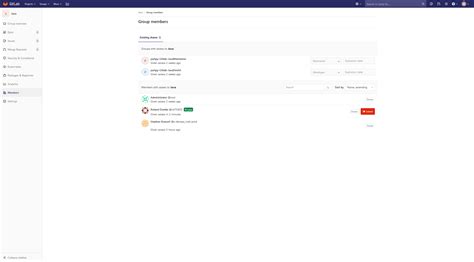 Group Owners Missing Invite Member Section In Group Members Page How To Use GitLab GitLab Forum