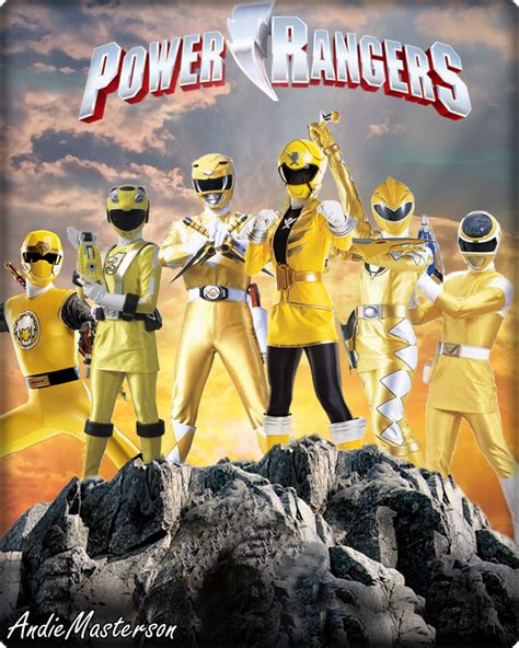 Power Rangers ~ Forever Yellow By Andiemasterson On Deviantart