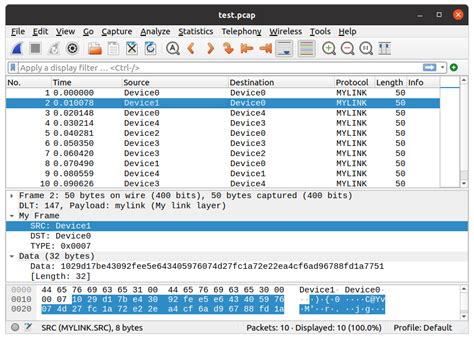Making Wireshark Link Layer Dissectors