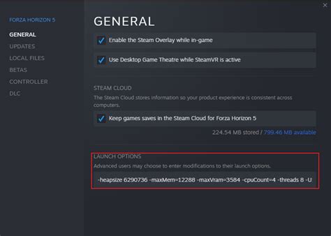 Steam Community Guide Optimization Launch Options