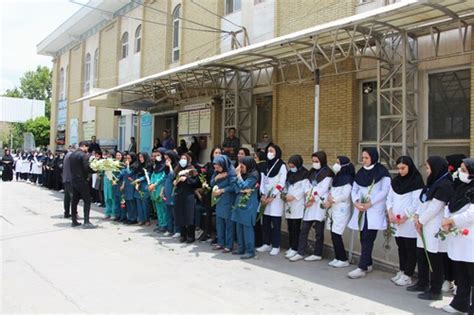 مرکز آموزشی درمانی حضرت علی اصغرع مراسم تشیع و وداع با همکار ارجمند