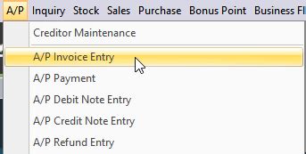 AutoCount Accounting V2 Help File Chapter 6 5 A P Invoice CY GRP