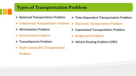 Full Ready Presentation On Transportation Problem Ppt