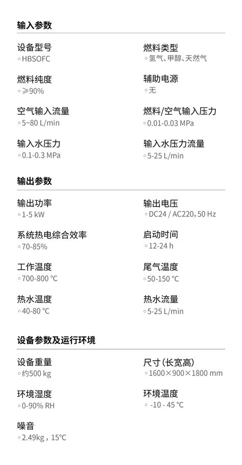 Sofc燃料电池发电系统 要点氢能