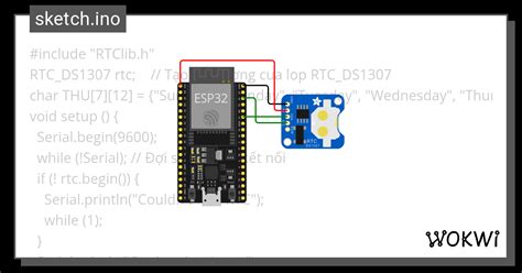 Esp32ds1307 Wokwi Esp32 Stm32 Arduino Simulator Esp32ds1307 Wokwi Esp32 Stm32 Arduino Simulator