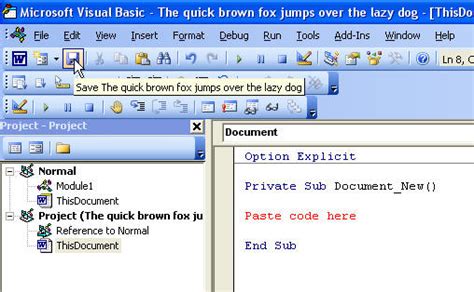 What To Do With Macro Code In Microsoft Word Office Articles