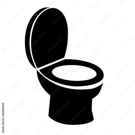 Toilet Bowl Silhouette