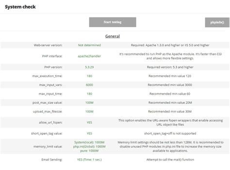 System Check Native Support