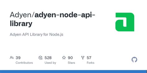 GitHub Adyen Adyen Node Api Library Adyen API Library For Node Js