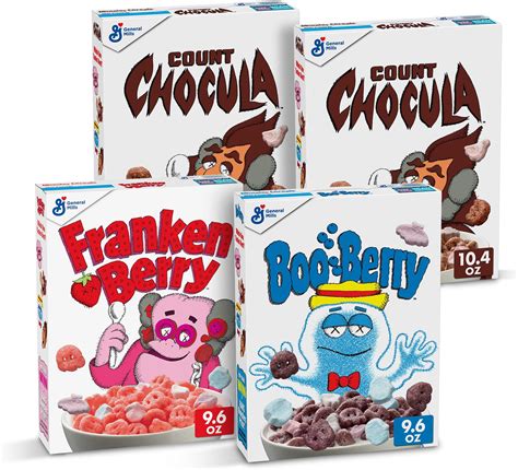 Count Chocula 10 4 Ounce Box Pack Of 4 Cold Breakfast