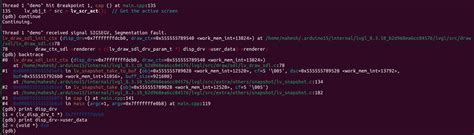 Lvsnapshottake Is Leading To Segmentation Fault General Discussion Lvgl Forum