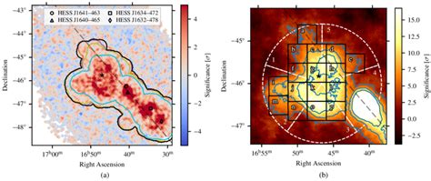 Significance Maps After Background Subtraction The Position Of Download Scientific Diagram