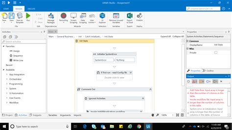 Error Assignment 1 Input Array Is Longer Than The Number Of Columns