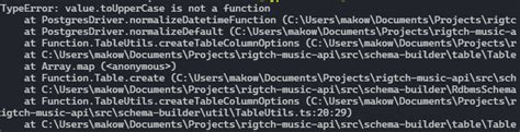 Typeerror Value Touppercase · Issue 7730 · Typeorm Typeorm · Github