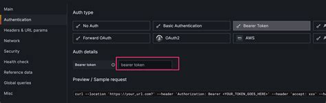 infinity plugin get bearer token grafana plugin development grafana labs community forums