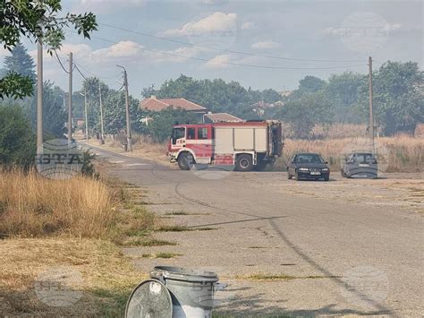 БТА Задействана е системата Bg Alert заради пожар край село Камен връх Ямболско