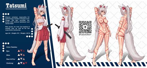 Tatsumi OC Character Sheet By Lowegule Hentai Foundry