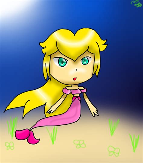 Super Princess Peach Mermaid