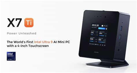 MINISFORUM AtomMan X7 TI Now Available For Pre Order Mini PC With Core Ultra 9 185H And A 4