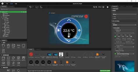 Rotary Encoder Led Array And Touch Lcd For Esp32 Pico Hat Oz Robotics