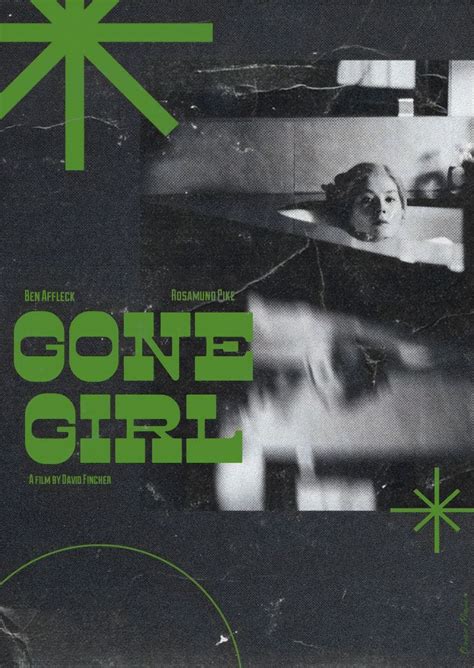 Gone Girl 2014 Movie Poster By Me Gone Girl Girl Posters Girl Movies