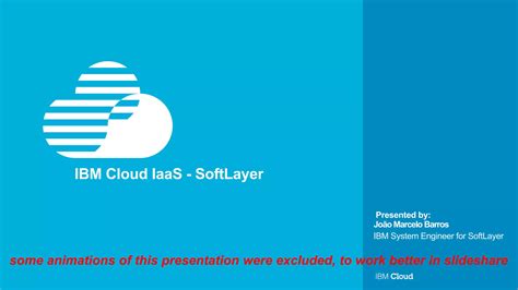 Ibm Cloud Iaas For Developers Ppt