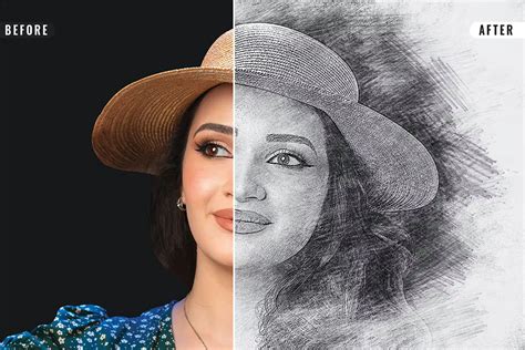 قالب آماده تبدیل عکس به نقاشی حرفه‌ای در فتوشاپ 🔥کد فایل 108663