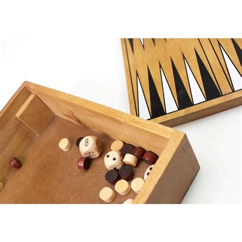 Classic Collection Backgammon Mini Partyhallendk