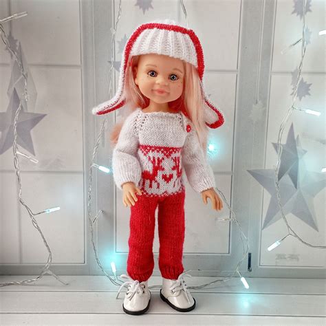 Комбинезон «Олени для кукол Паола Рейна МК по вязанию Дело было вечером Дзен