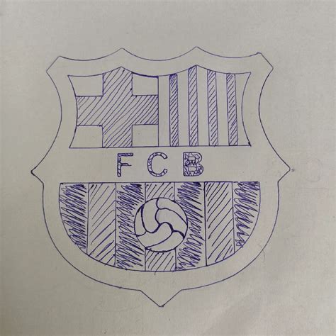 How To Draw Logo Fc Barcelona