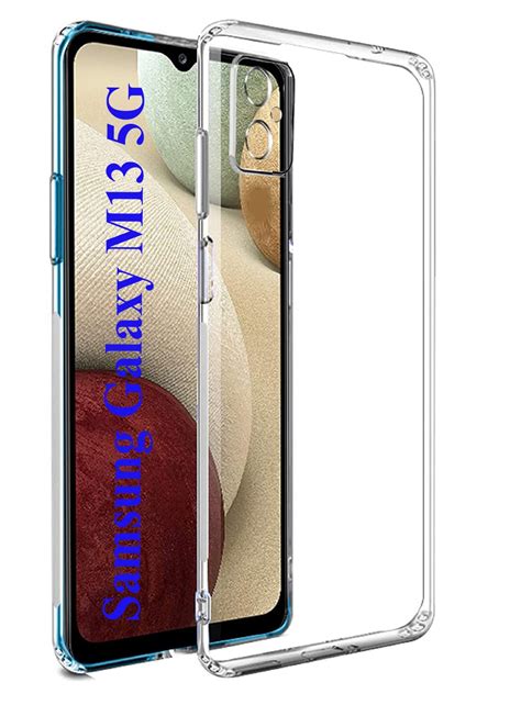 Brussel Crystel Clear Samsung Galaxy M13 5g Back Cover Caseprotective