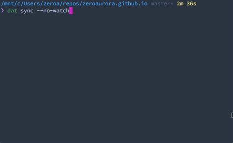 `dat Sync No Watch` Wont Exit Automatically · Issue 1018 · Dat