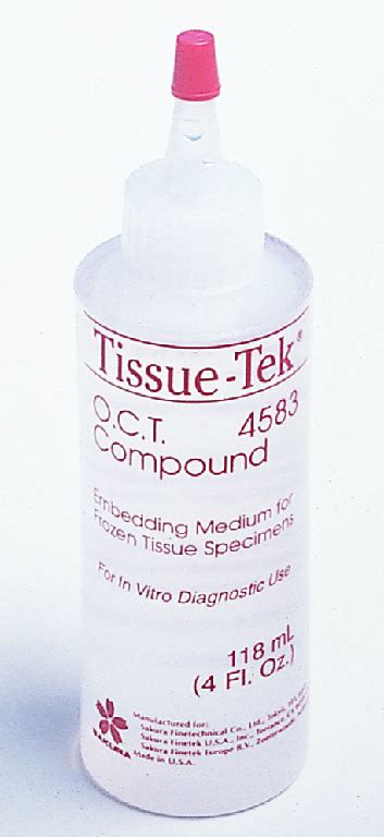 Tissue Tek® O C T Compound Sakura® Finetek Microscopy And Staining Reagents