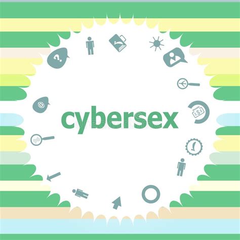 Text Cybersex Social Concept Infographics Icon Set Stock Illustration Illustration Of Logo