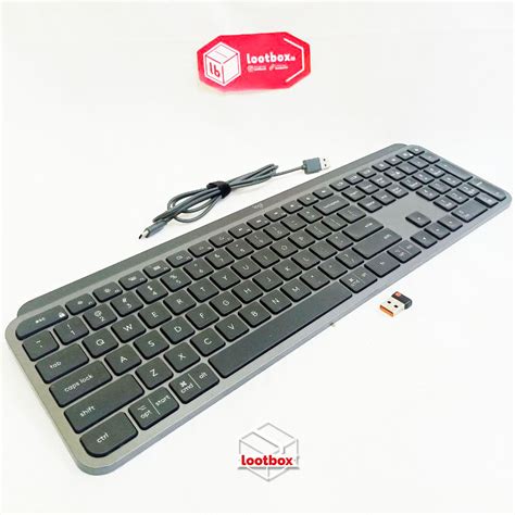 Jual Keyboard Wireless Unifying Logitech Mx Keys Second Shopee