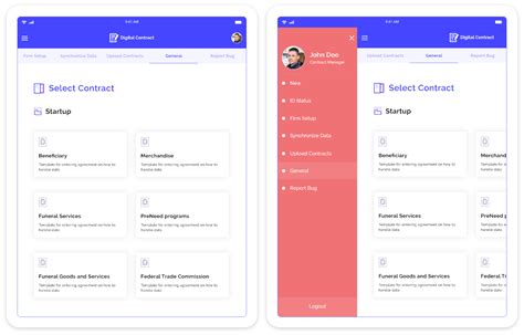Digital Contract Management IOS App By WeblineGlobal