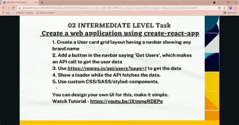 Kaavya S On Linkedin Opportunity Letsgrowmore React Application Design
