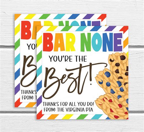 Bar None Youre The Best Labels Etsy