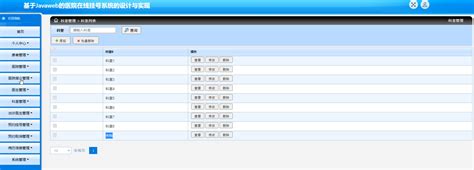 基于javaweb的医院挂号预约管理系统javaweb医院预约挂号系统 Csdn博客